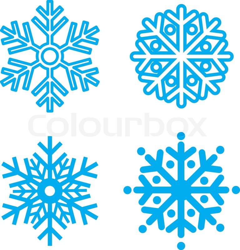 Symbol snefnug . | Stock vektor | Colourbox