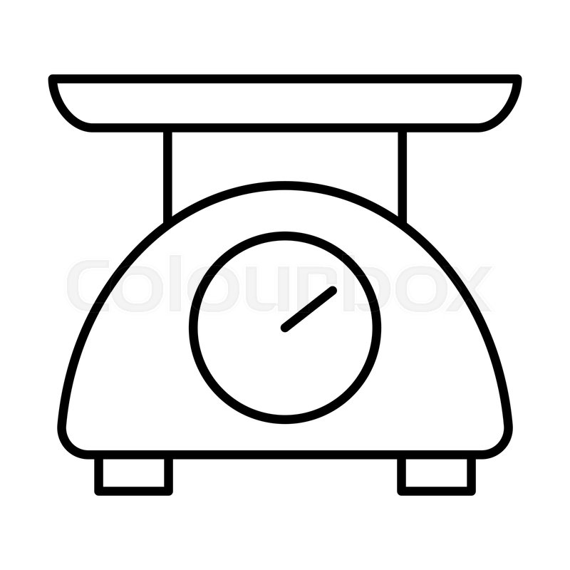 Electronic Balance Clipart