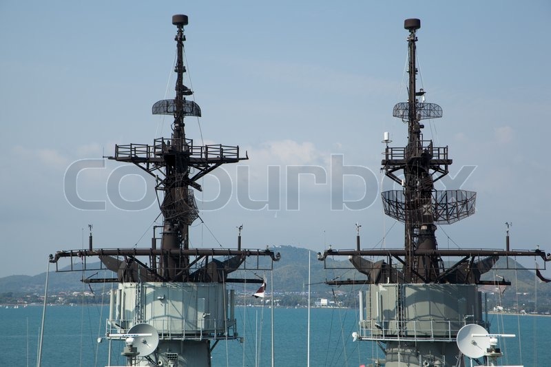 The signal on the ship | Stock image | Colourbox