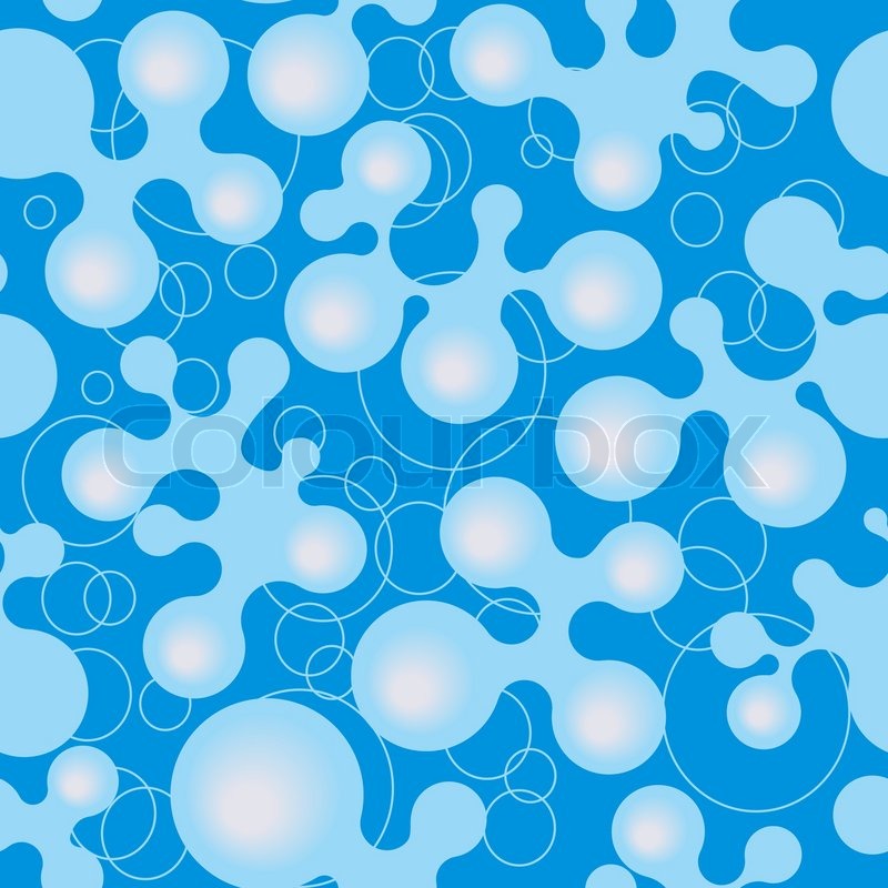 Abstract milk bubbles background | Stock vector | Colourbox