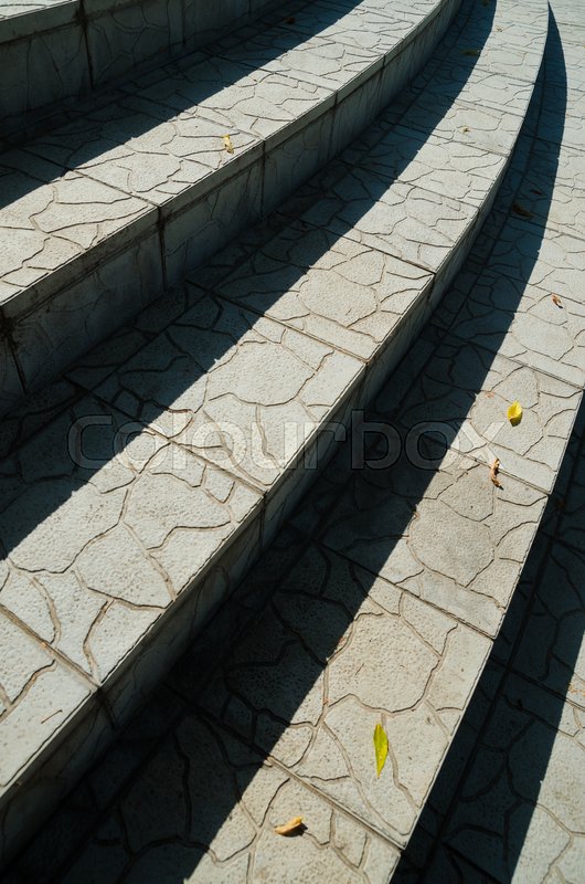 Abstract background of stairs with ... | Stock image | Colourbox
