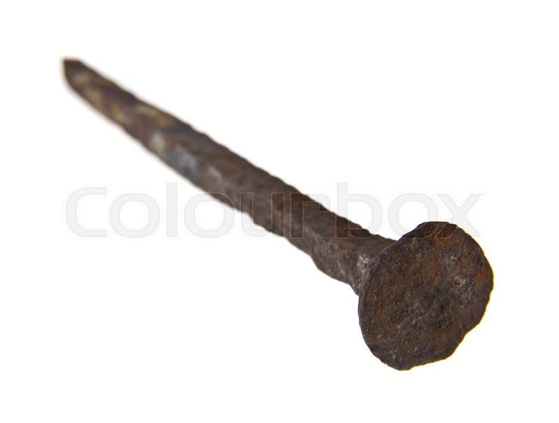 Rusted Iron Nail