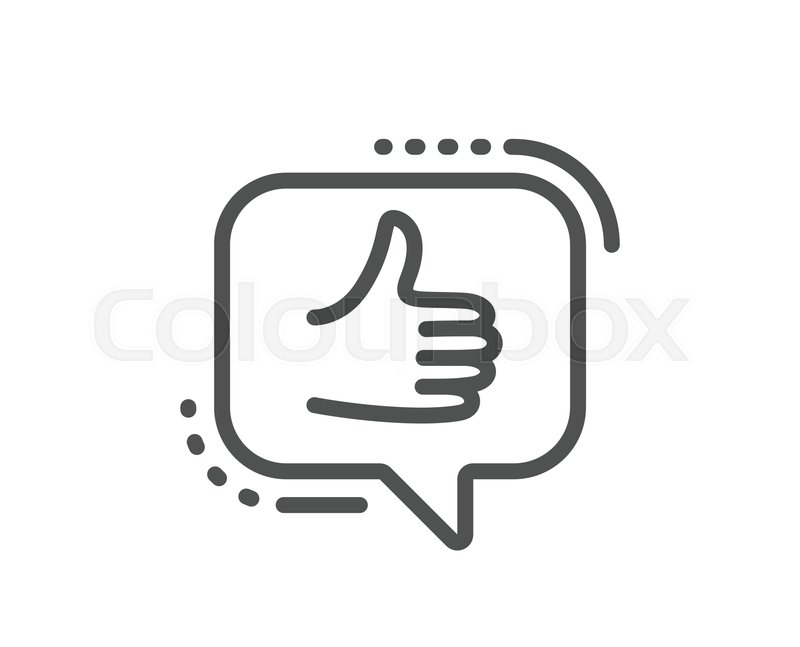 Thumbs Up Symbol Vector