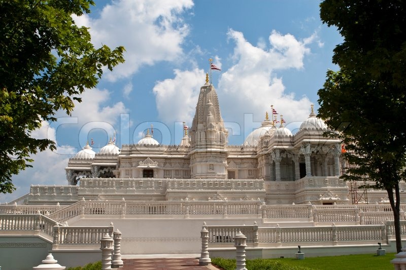 The BAPS Swaminarayan Sanstha Shri ... | Stock image | Colourbox