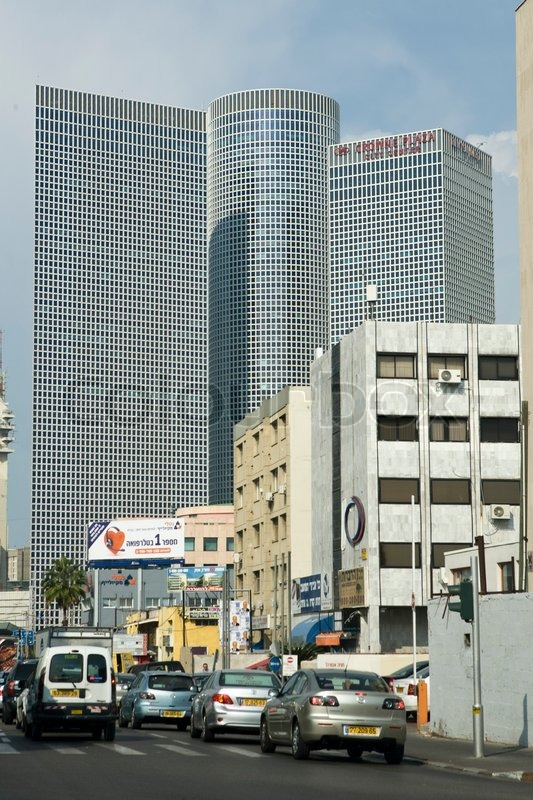 Skyscrapers in the center of Tel Aviv | Stock image | Colourbox