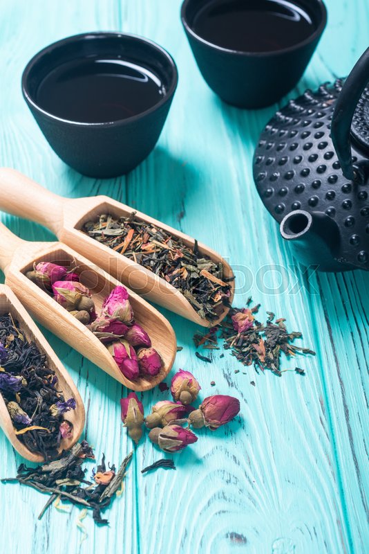 Traditional chinese herbal tea . Asian ... | Stock image | Colourbox