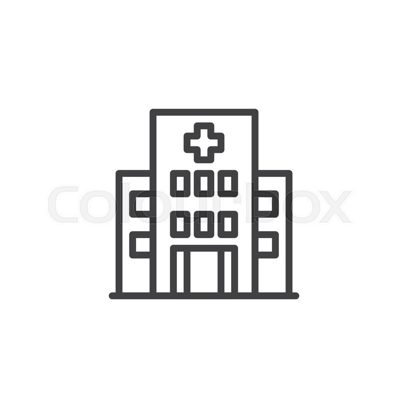 Hospital Building Symbol