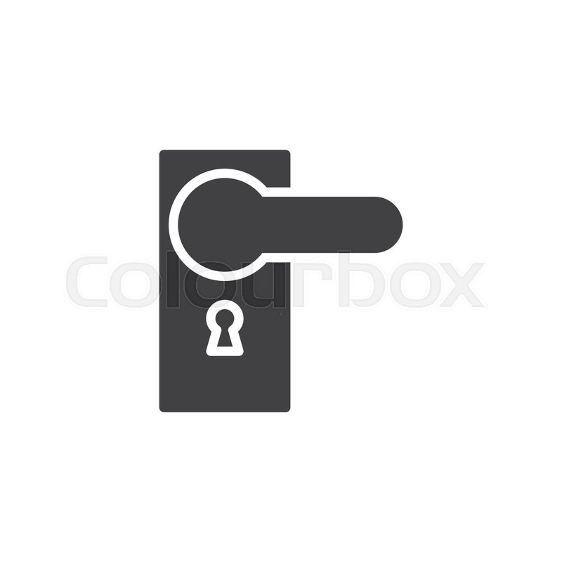 Door Knob Vector