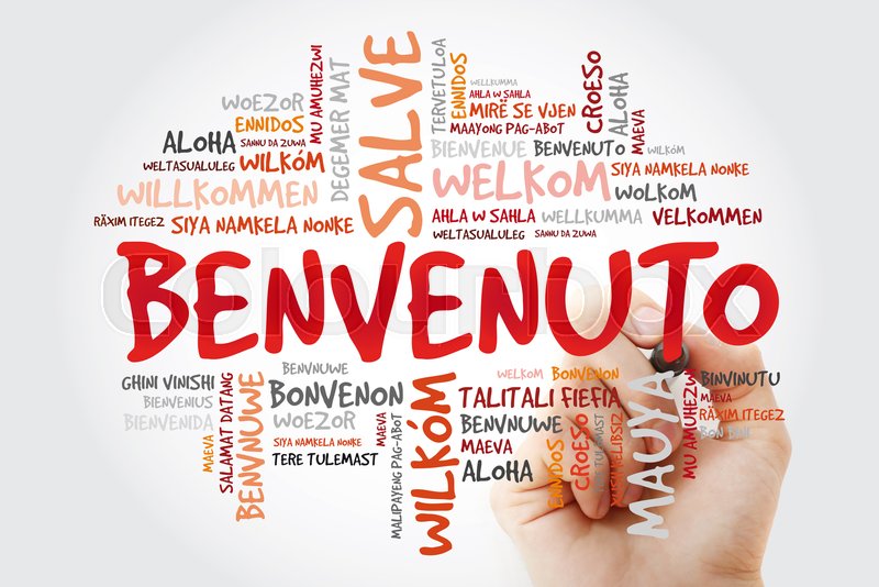 Welcome In Italian
