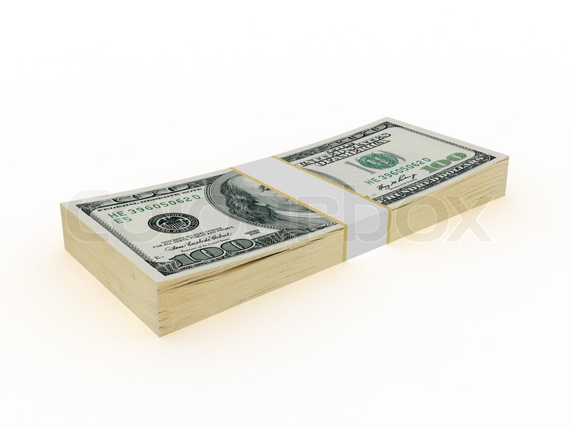 Big dollar pack | Stock image | Colourbox
