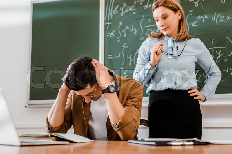 Unhappy Teacher