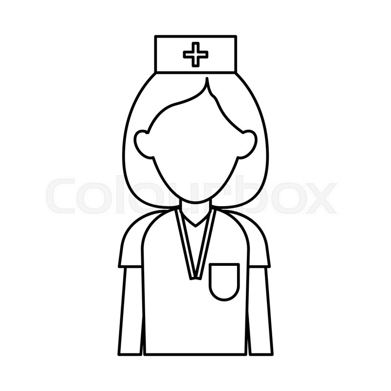 Nurse Hat Drawing