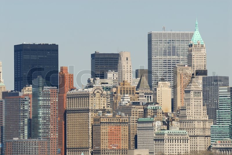 Downtown i Manhattan, New York | Stock foto | Colourbox