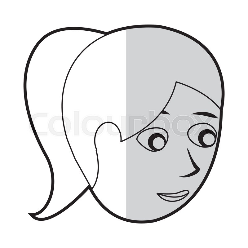 Face mother family people vector ... | Stock vector | Colourbox