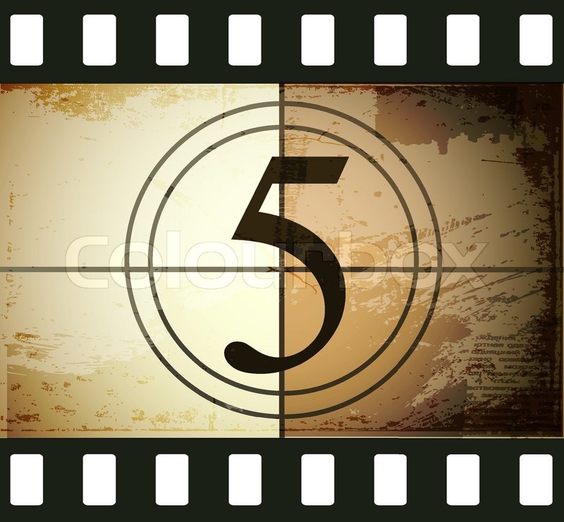 Film Countdown Clip Art