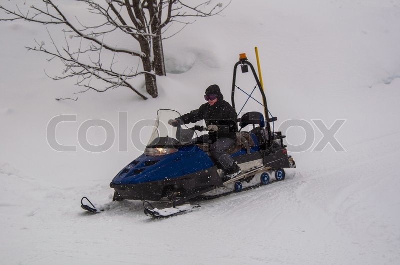 Snow Mobile | Stock image | Colourbox