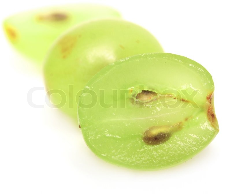 Grapes in the section close | Stock image | Colourbox