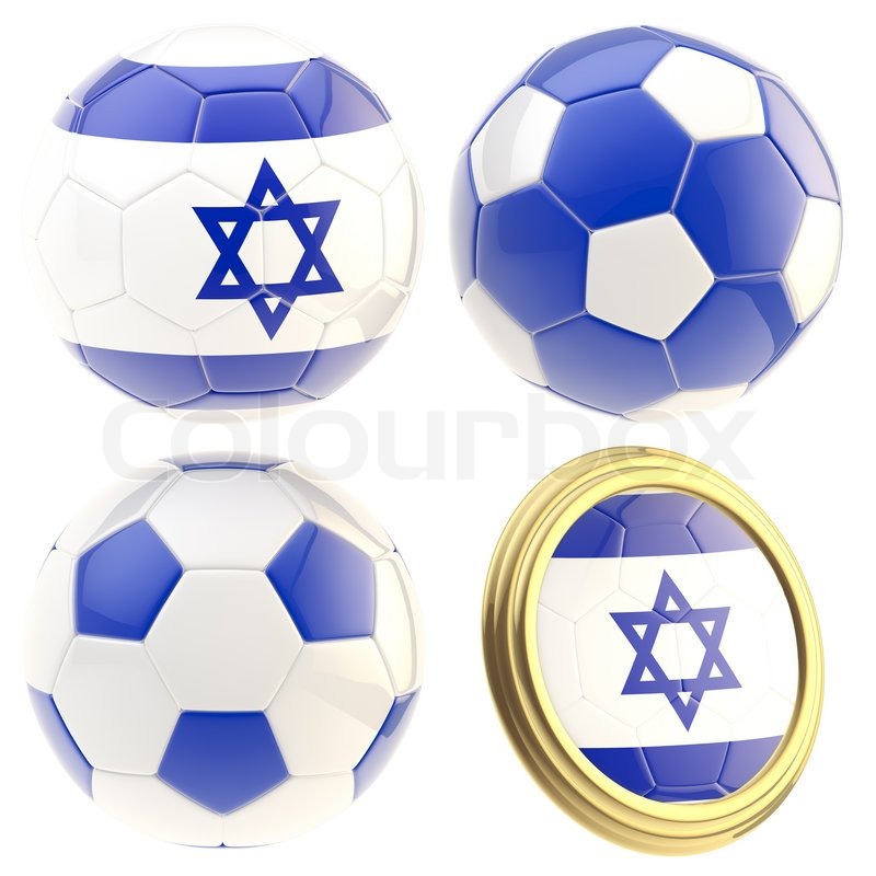 Israel football team attributes ... | Stock image | Colourbox