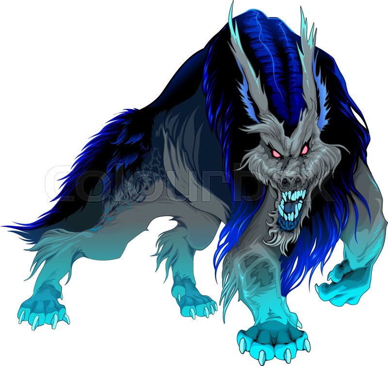 Blue Werewolf