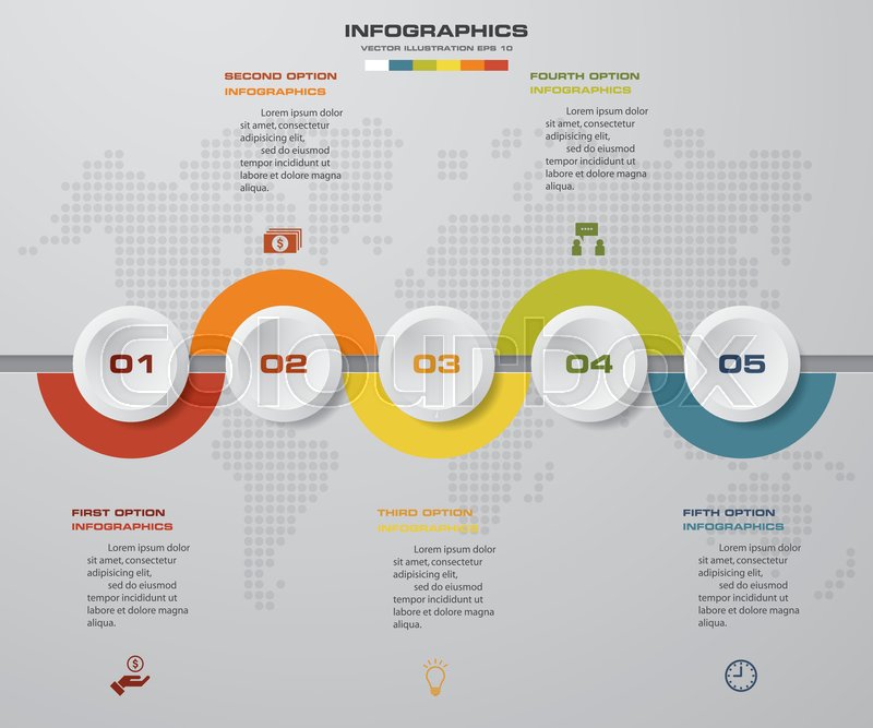 Timeline Infographic Element