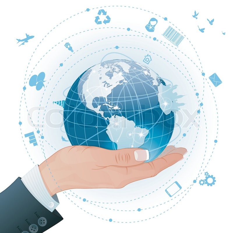 Concept - Global Business | Stock vector | Colourbox