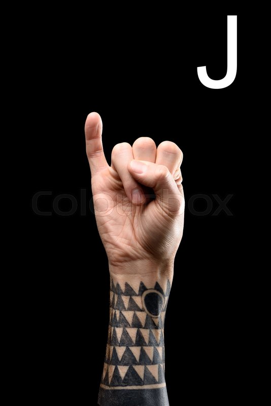 Letter J Tattoo On Wrist