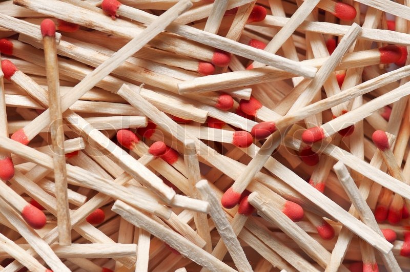 Matches background | Stock image | Colourbox
