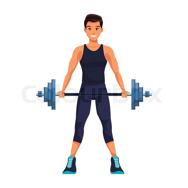 Fit Person Clipart