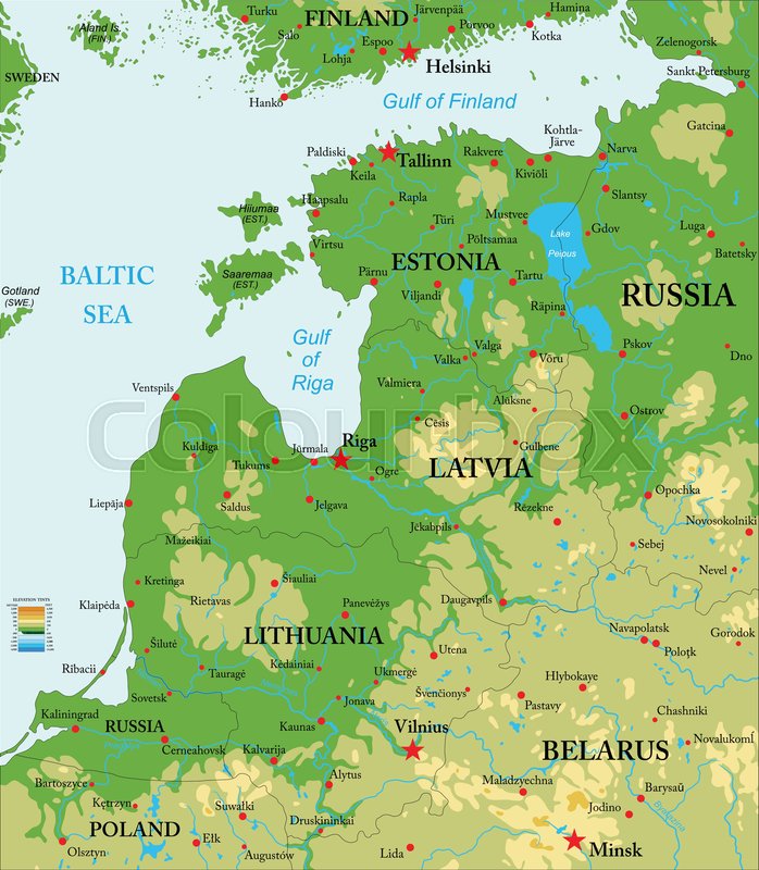 Baltic Sea On Map