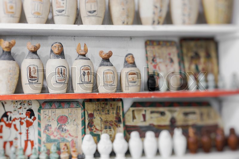 Egyptian traditional culture souvenirs. ... | Stock image | Colourbox