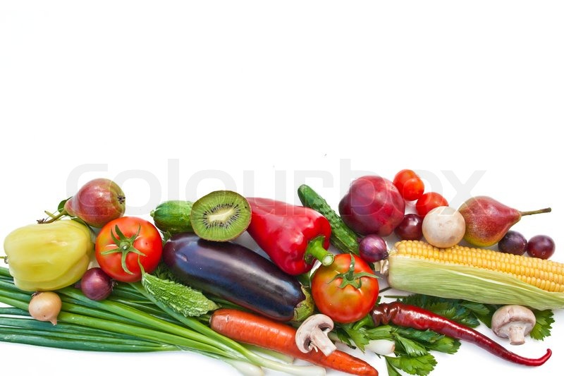 Die Gruppe von Obst und Gemuese | Stock Bild | Colourbox