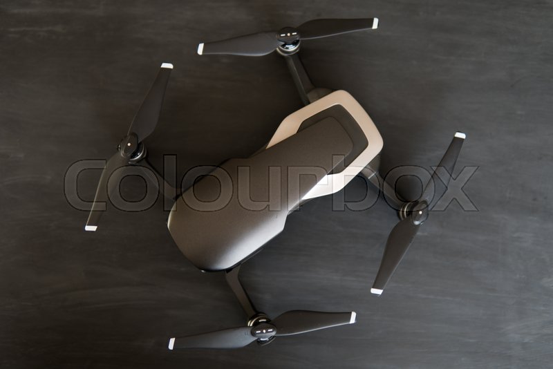 Top View of drone Engines and blades ... | Stock image | Colourbox