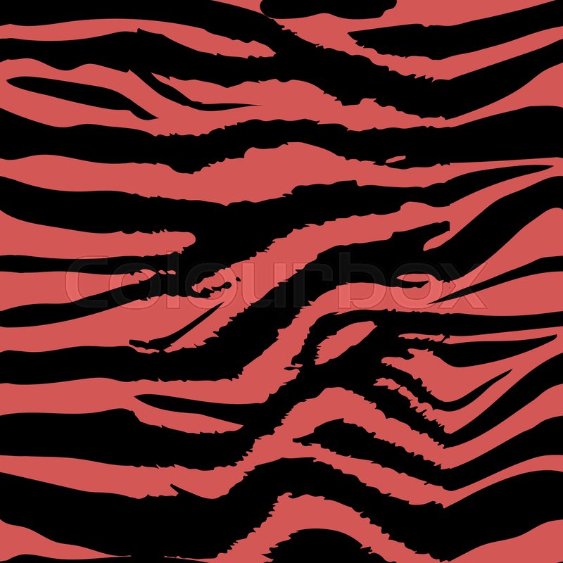 Tiger texture abstract background red ... | Stock vector | Colourbox