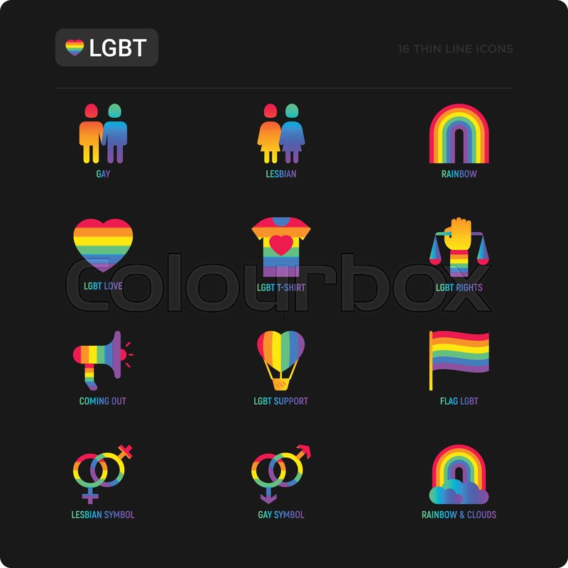 Gay Pride Icons