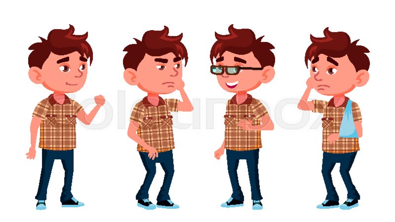 Boy With Broken Arm Cartoon