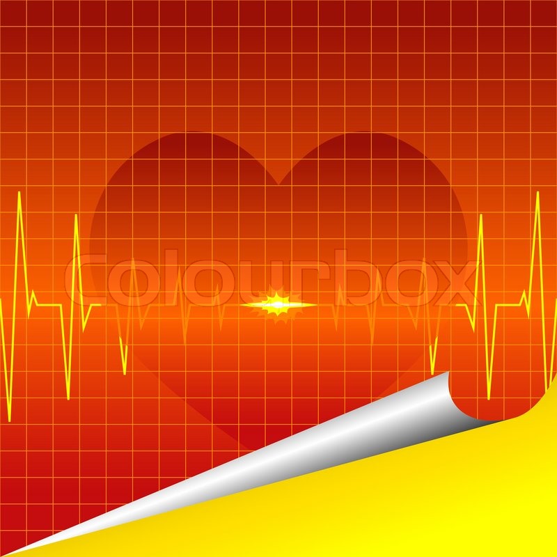 Ecg Heart Background