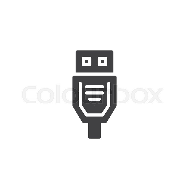 Usb Cable Vector