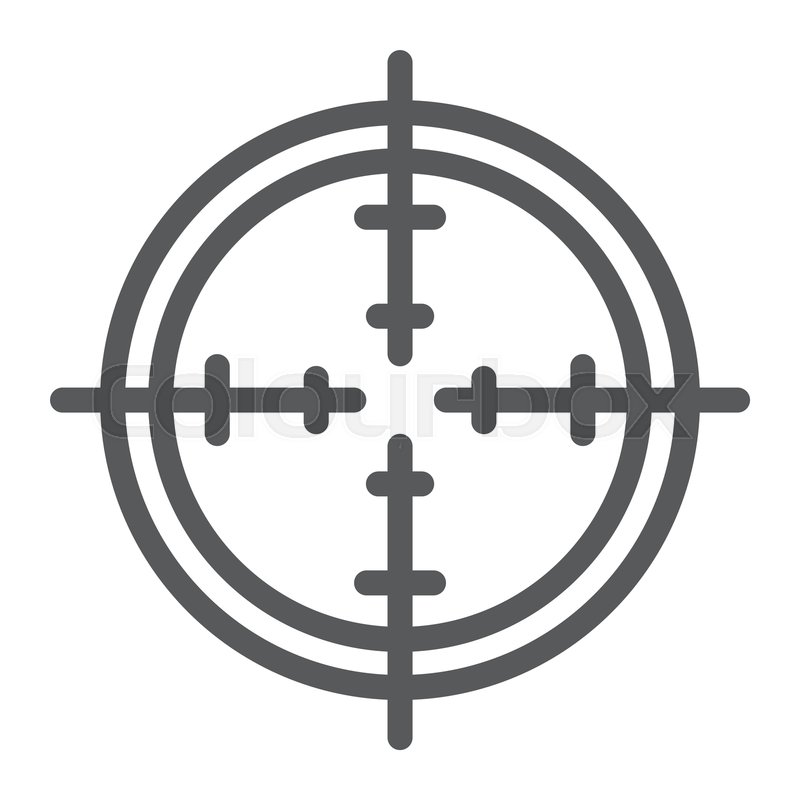 Gun Target Sign