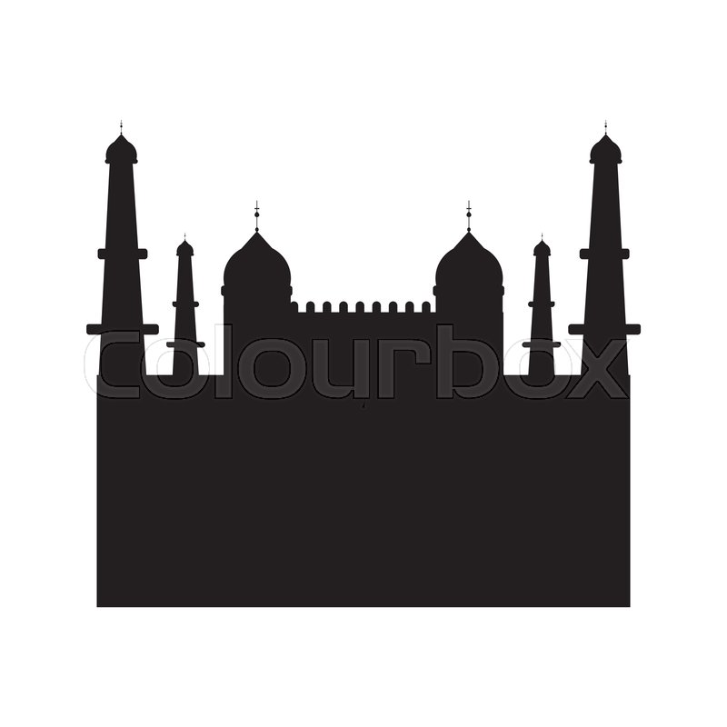 Mysore palace india icon vector ... | Stock vector | Colourbox