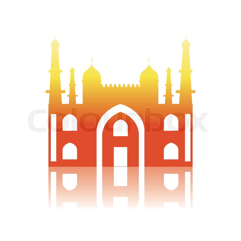Mysore palace india icon vector ... | Stock vector | Colourbox