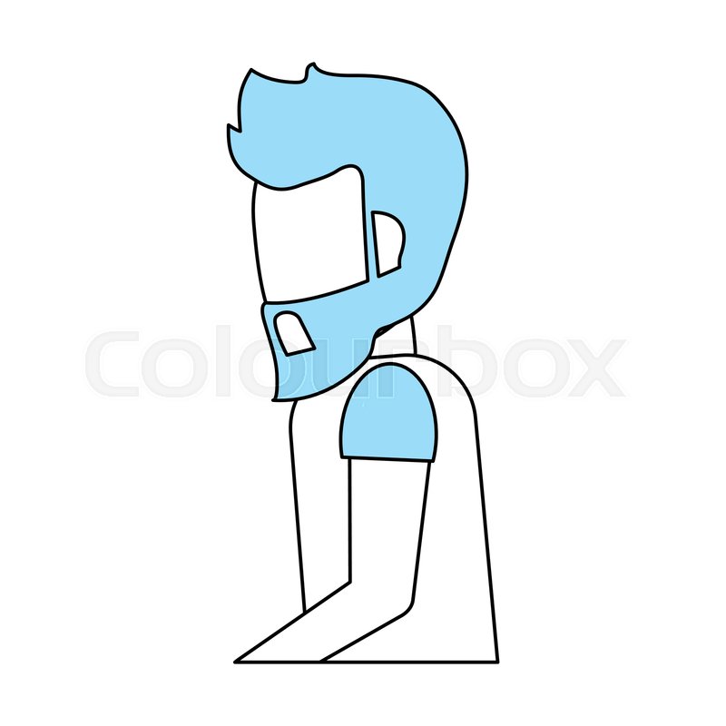 Man of Male avatar person people and ... | Stock vector | Colourbox