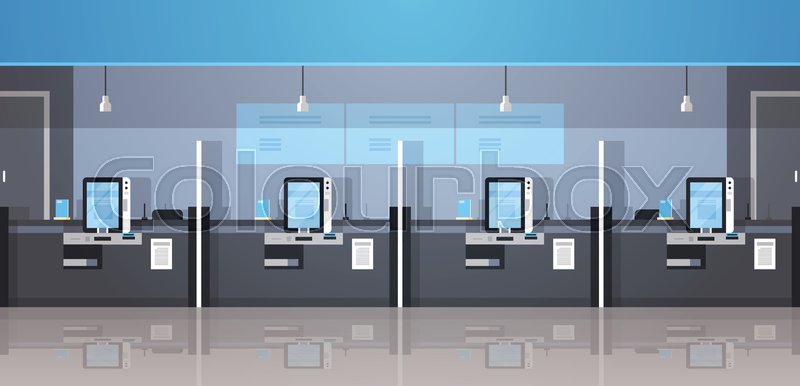 Bank Teller Windows Equipment