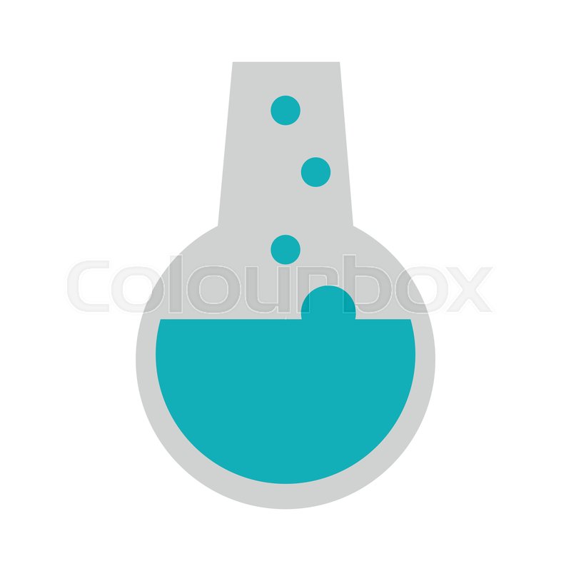Round bottom flask icon image vector ... | Stock vector | Colourbox