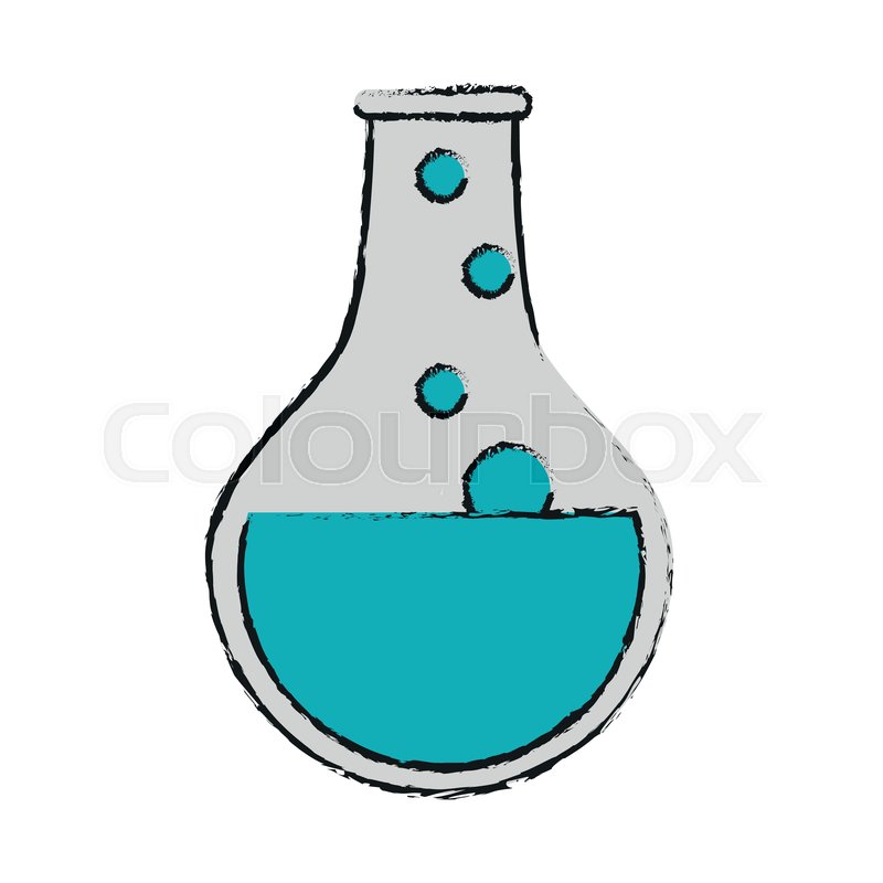 Round bottom flask icon image vector ... | Stock vector | Colourbox
