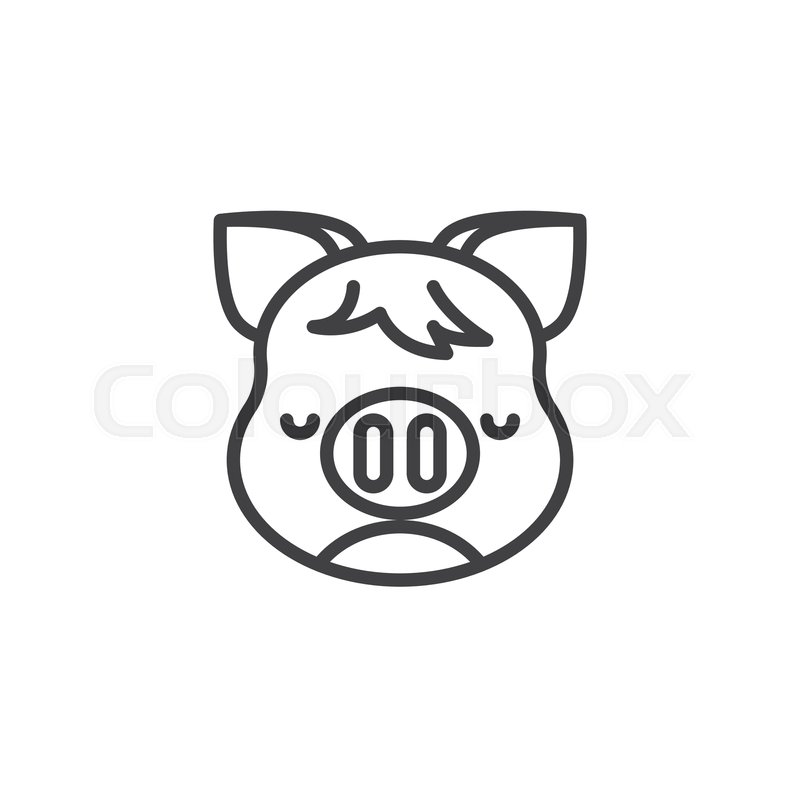 Sad Pig Face