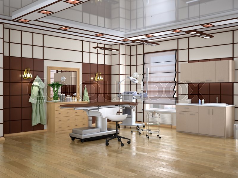 Cozy room with equipment in the clinic ... | Stock image | Colourbox