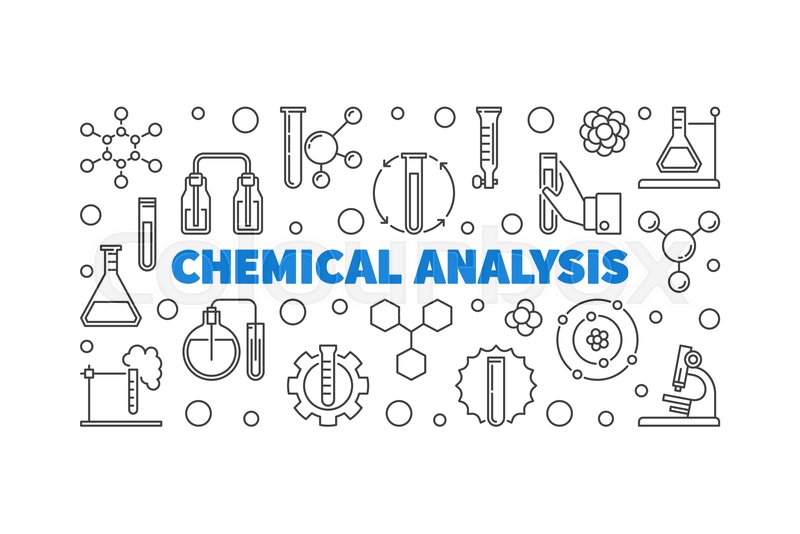 Chemical Analysis vector concept ... | Stock vector | Colourbox