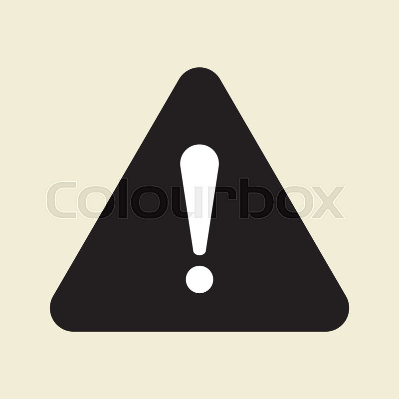 Vector Danger Symbol. Warning ... | Stock vector | Colourbox