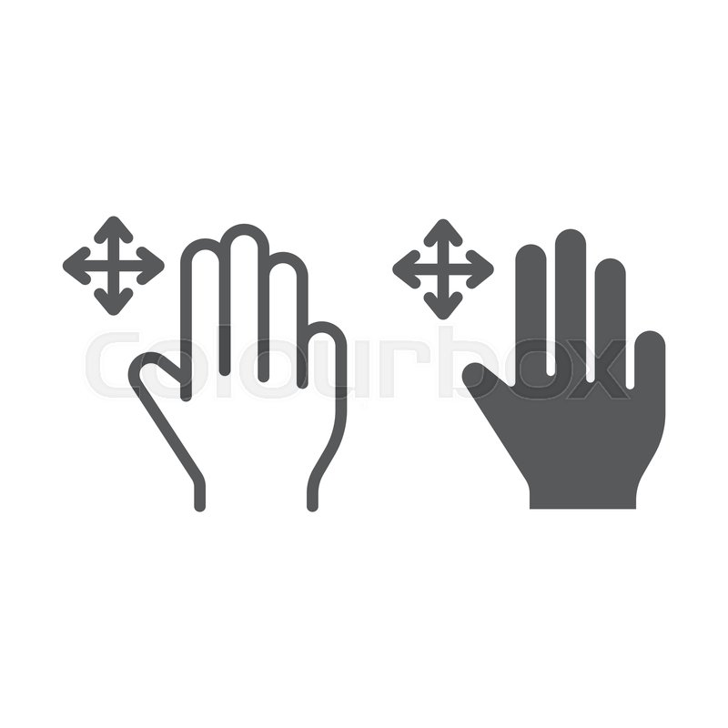 Drag Hand Icon