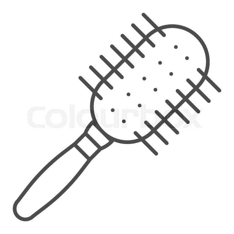 Hair Brush Vector